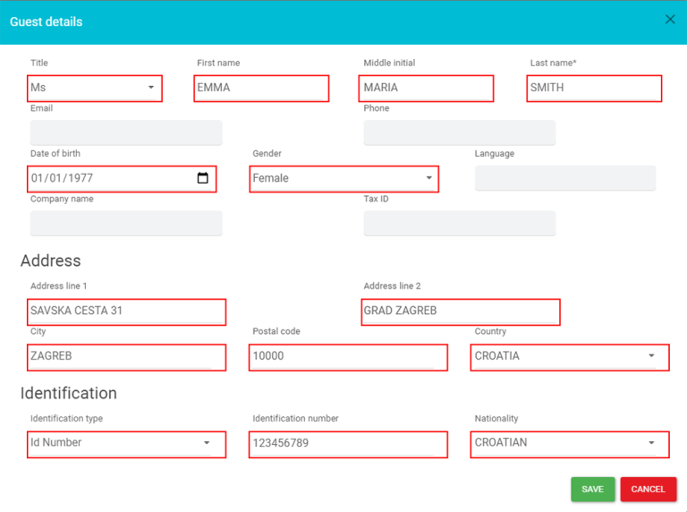 AdriaScan - Apaleo PMS | Passport/ID Scanning Interface