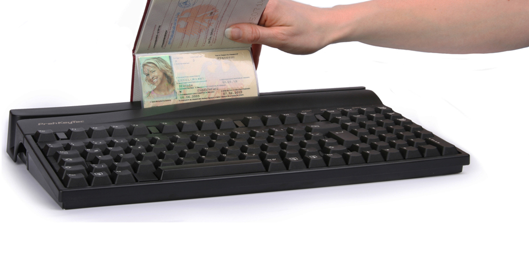 AdriaScan - Opera Cloud - OHIP | Keyboard swipe reader interface